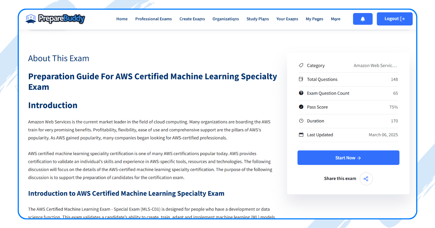 How to Prepare for Professional Exams on PrepareBuddy